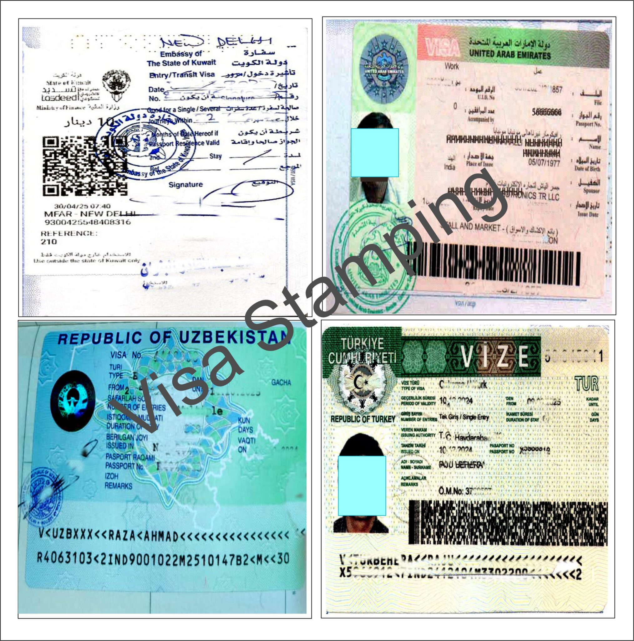 Visa Stamping Services - Rokadiya Overseas